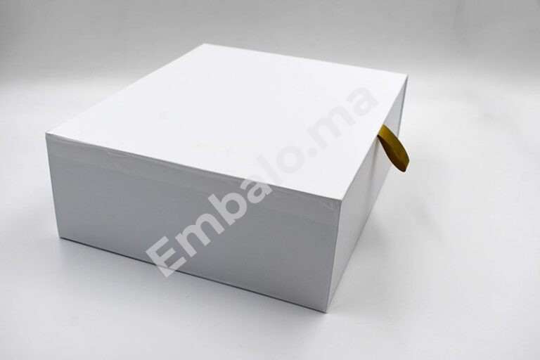 Boite Tiroir 30x25x10 cm - Emballage Maroc - Embalo